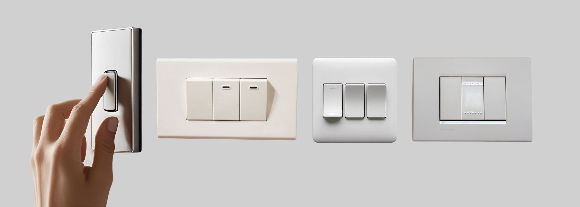 Interruptores Eléctricos Modernos | Diseño Actual | Surtlight