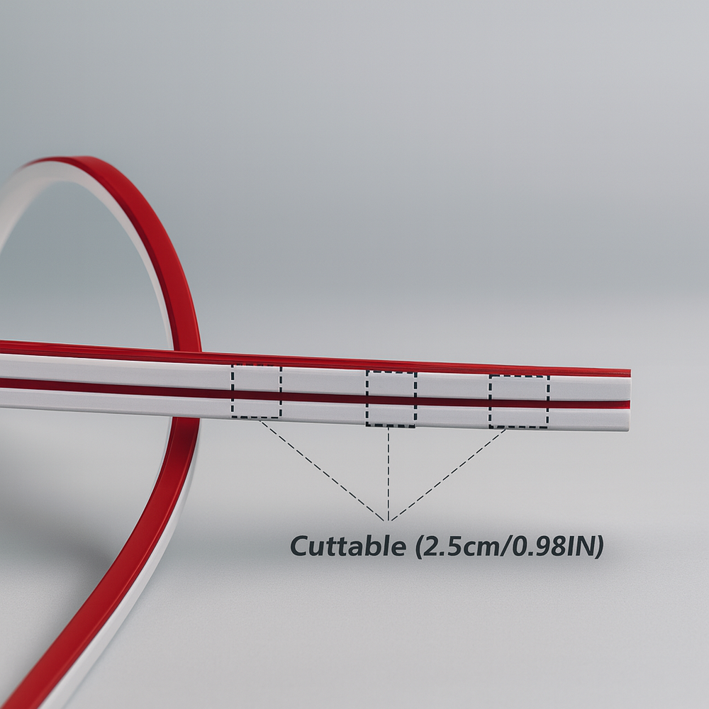 Cinta Neón Flexible Rollo por 50 Metros 12v